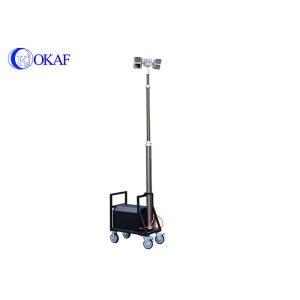 Quality Soldier Station Vehicle Mounted Mast Mobile Light Tower Monitoring System for sale