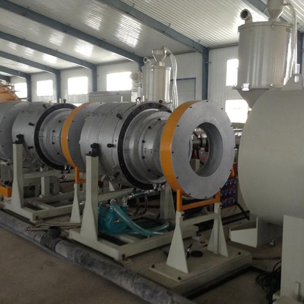 Quality 380V 50hz Single Screw Automatic Plastic Extruder Machine for HDPE Pipe for sale