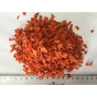 Quality Orange Color Dried Carrot Chips Max 7% Moisture No Foreign Odours for sale