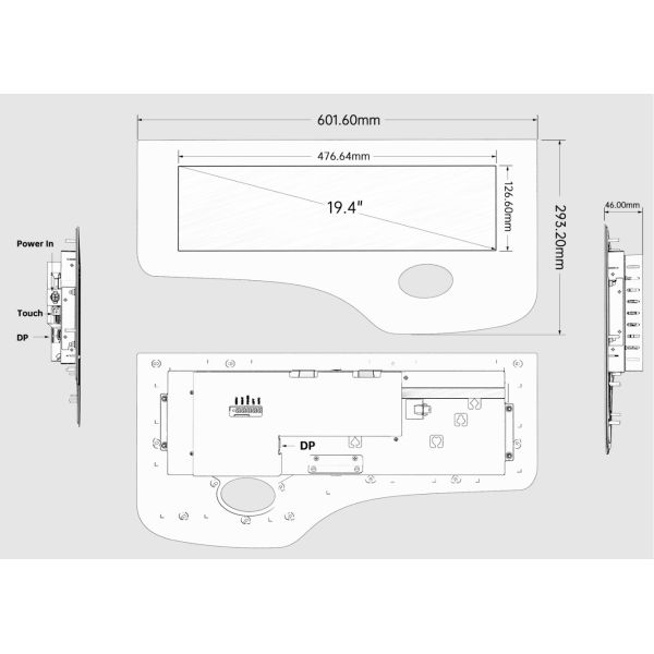 Quality Ideck complete button panel 19.4inch Touch Button Standard Size for sale