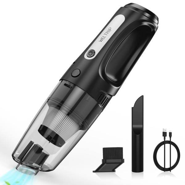 Quality Aluminum Fan Blade Cordless Handheld Car Wash Vacuum Cleaner with 12V Powerful Motor for sale