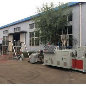 Quality 0.3m3/Min Soft Plastic Granule Making Machine for sale