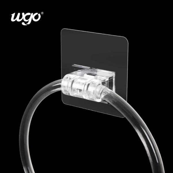Quality PC Material Bathroom Towel Ring Holder Adhesive ISO9001 160mm Diameter for sale