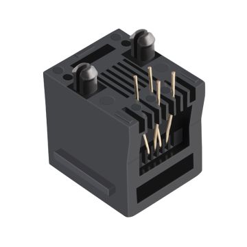 Quality SS-6546-NF RJ45 Modular Jacks Unshielded Vertical Orientation for sale