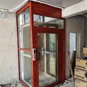 Quality Small Deck‑Floor Home Elevator – 5 Stops, 4.7 kW Motor & Zero Pit Depth for sale