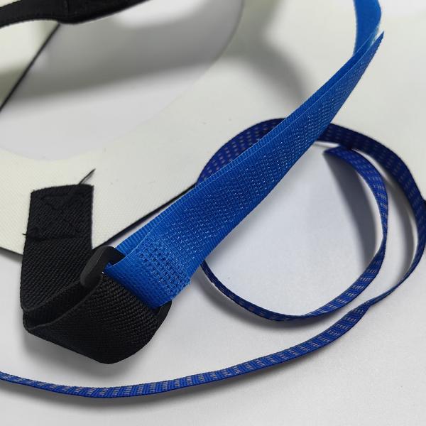 Quality Adjustable Black White ESD Antistatic Heel Strap For Cleanroom for sale
