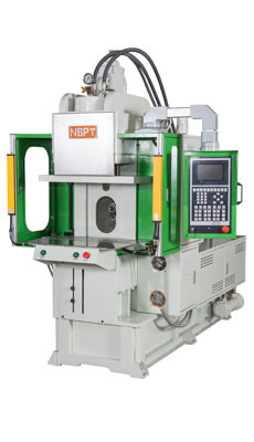 single shuttle table type vertical plastic injection molding machine