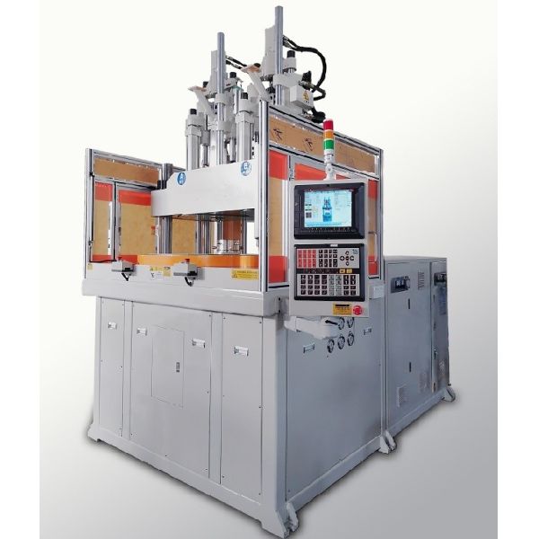 Quality 170Ton Vertical  Double Color Injection Molding Machine For Flip Flop Straps for sale