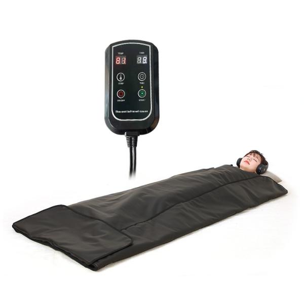 Quality Huikang Heated Far Infrared Sauna Blanket Wrap Detox And Weight Loss ODM for sale