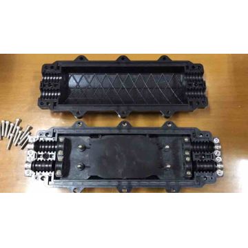 Quality 48 Core Fiber Optic Splice Enclosure FOSC Waterproof Horizontal Fiber Optic for sale