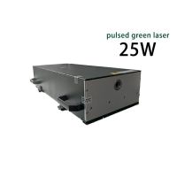 Quality 25W Green Nanosecond Fiber Laser Single Mode Pulsed Fiber Laser for sale