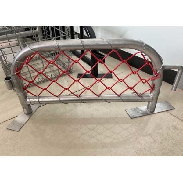 Quality Galvanized Width 2.5m Chain Link Fabric Fencing For Revolt Activities for sale
