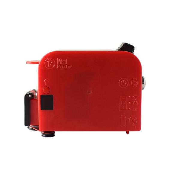 Quality 12.7 mm Printing Height Mini Handheld Bottle Inkjet Printer for Paper Material for sale