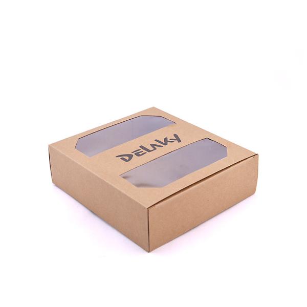 Quality 20cm Width Printed Cardboard Boxes , Personalised Cardboard Gift Box With PVC for sale