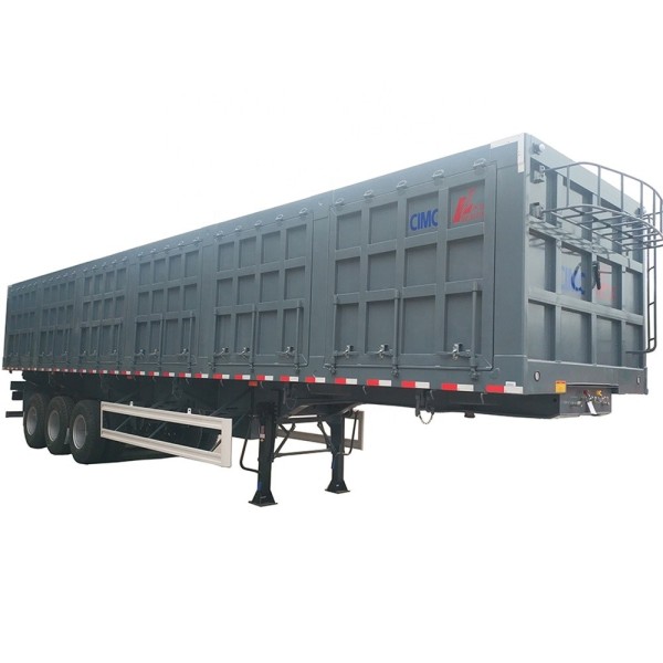 Quality CIMC HUAJUN Two Side Dump Semi-Trailer Heavy Duty with Two Function Hydraulic for sale