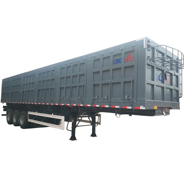 Quality CIMC HUAJUN Two Side Dump Semi-Trailer Heavy Duty with Two Function Hydraulic System for sale