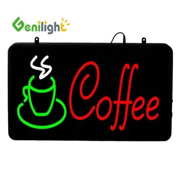 Quality Efficiently Promote Your Cafe Catering Business with OPEN Neon Board and for sale