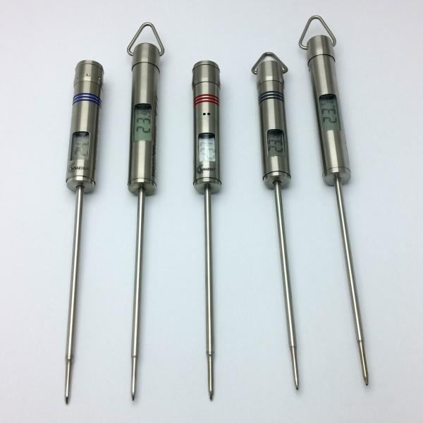 Quality LCD Backlight 392F SS Probe Kitchen Food Thermometer for sale