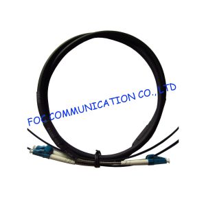 Quality FTTA Fiber Optic Patch Cable LC 2 Core With Armored Tube High Tensile Strength for sale