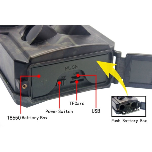 Quality PR400C Hunter Trail Camera 12MP IP54 30FPS Waterproof for sale