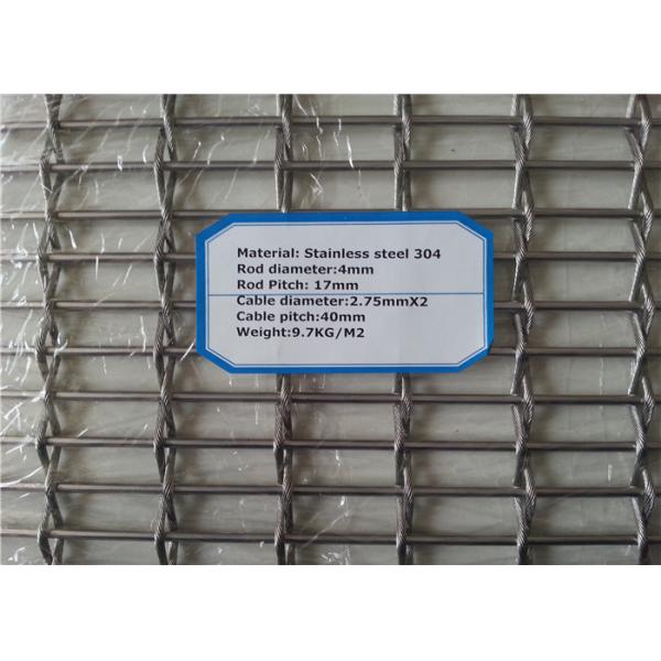 Quality Woven 1.5m SS304 Decorative Wire Mesh for sale