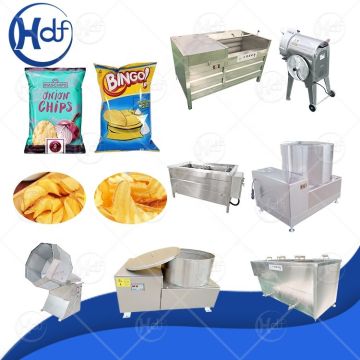 Quality Automatic Corn Chips Production Line Potato Slicing Machine Line for sale