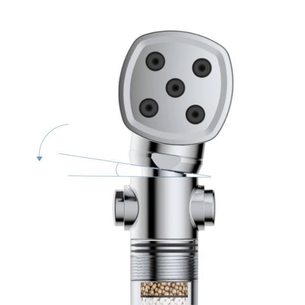 Quality Filter Impurities Bathroom Hand Shower Nozzle Simple And Convenient Installation for sale