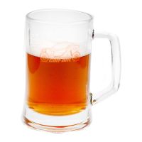 Quality 23oz Heavy Duty Beer Stein Decorated Craft Beer Glasses for sale