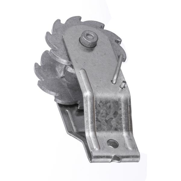 Quality EFA050 Pre Galvanised Plate Spring Clip Electric Fence Strainer for sale