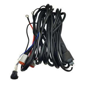 Quality DT Electric Headlight Wiring Harness 1500V With Relay Internal Wire Harness for sale