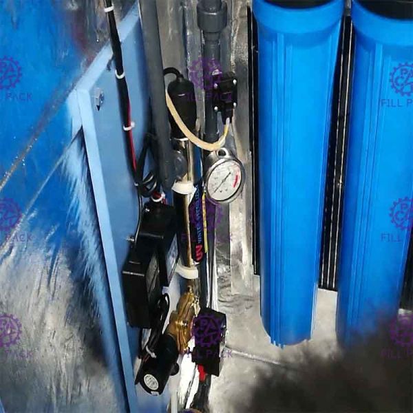 Quality Swipe IC Card RO Water Dispenser Vending Machine 4 Stages for sale