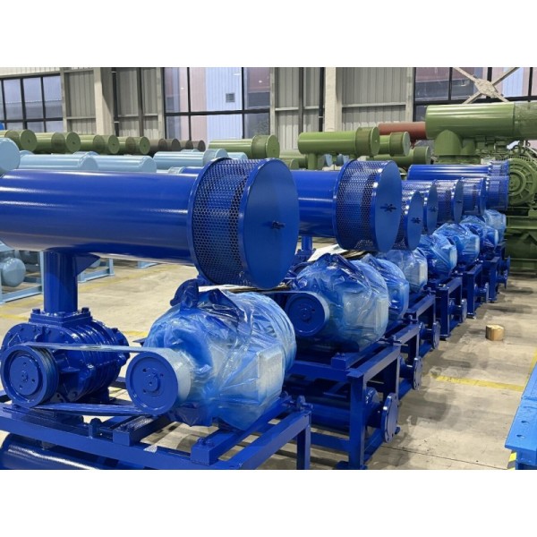 Quality 100 4 Inch Port Dia Roots Type Blower High Efficiency Low Energy Consumption for sale