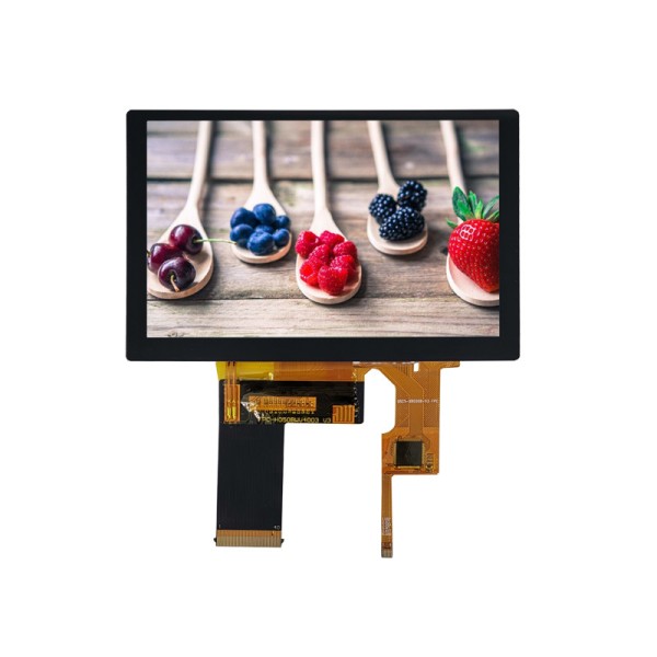 Quality 5'' 800x480 Dots IPS LCD IC ILI5960 ILI6122 TFT LCD Display Capacitive Touch for sale
