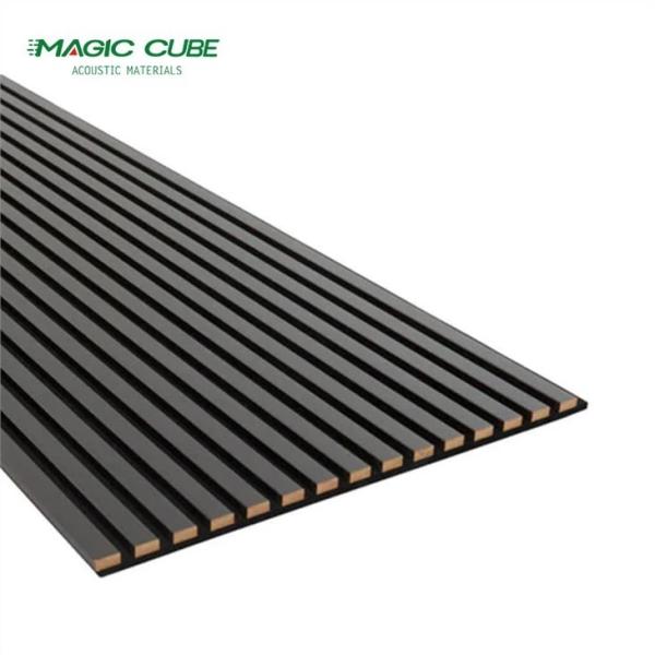 Quality Modern Design Mdf Wooden Acoustic Panels With Veneer Finish For Decorative Panels for sale