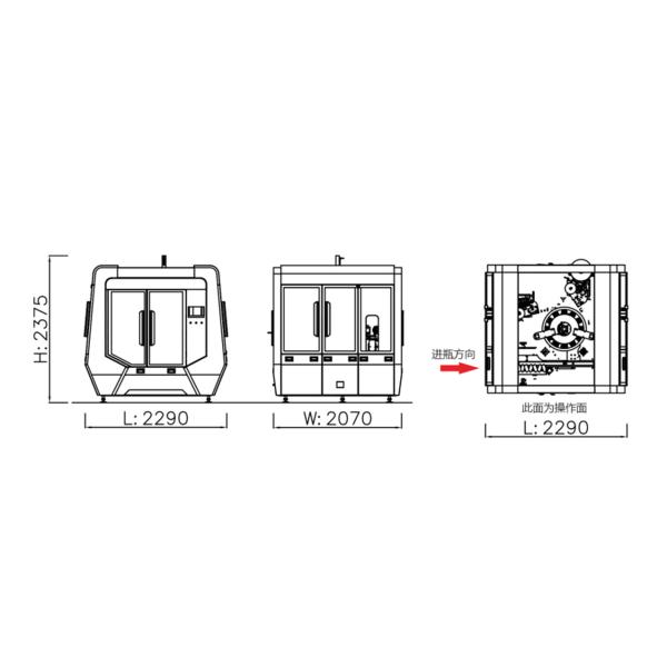 Quality TN-12-2H Round Bottle Rotary High Speed Labeling Machine 12000 BPH for sale