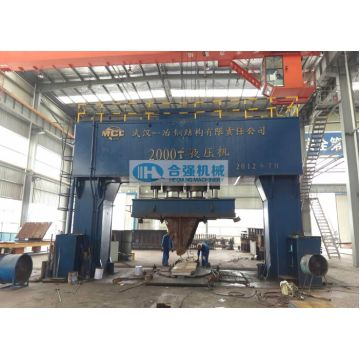 Quality 3000 Ton Gantry Hydraulic Press Machine Frame Type Structure for sale