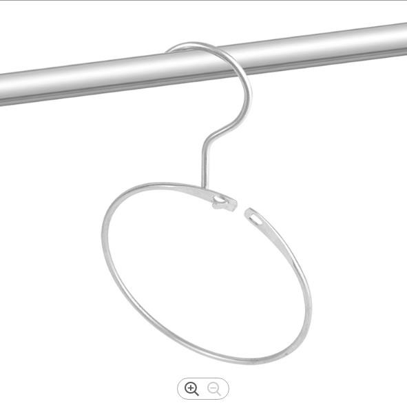 Quality 120mm Metal Scarf Hanger , Bathroom Metal Scarf Holder for sale