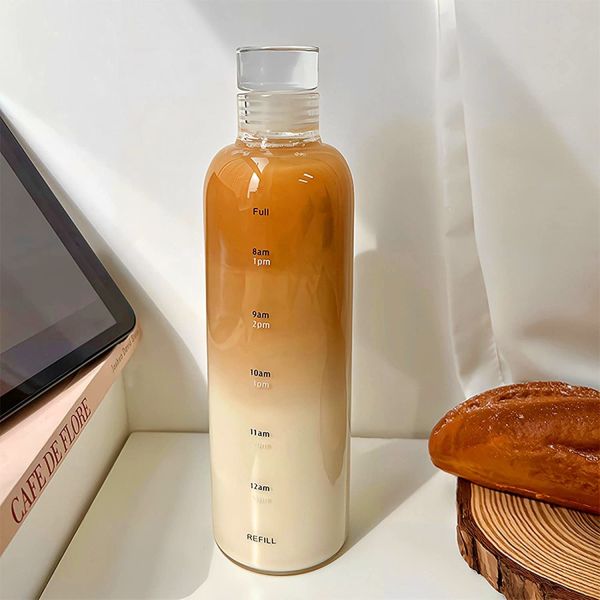 Quality Round Glass Bottle for Transparent 750ml 700ml 500ml 250ml Mineral Water Container for sale