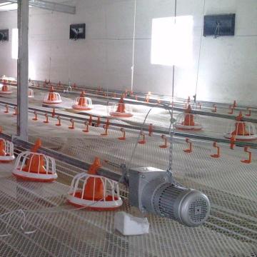 Quality 220V 50Hz Automatic Broiler Feeding System 2.2KW Stainless Steel for sale