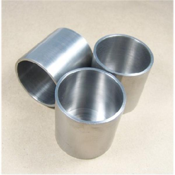 Quality High Density 10.2g/cm3 Fabricated Molybdenum Crucible With Caps for sale