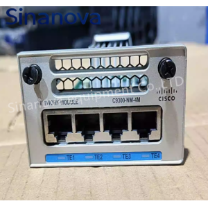 Quality C9300 NM 4M 100M To 10G Multi Gigabit Copper Uplink Module Original New for sale