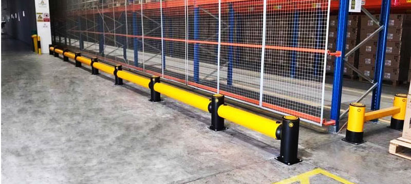 Racking Upright Protectors  Rack End  Protector Guard  Warehouse Safety Bollard