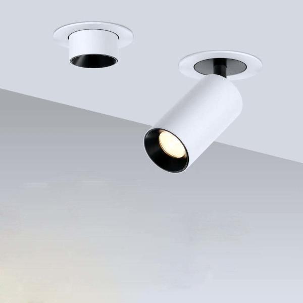 Quality 60lm/w Lamp Luminous Efficiency Wiring Base Ugr 6w 400lm Down Light 38 Degree for sale