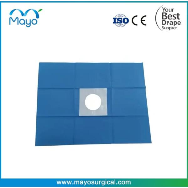 Quality Disposable Medical Fenestrated Surgical Drape With Hole Sterile for sale