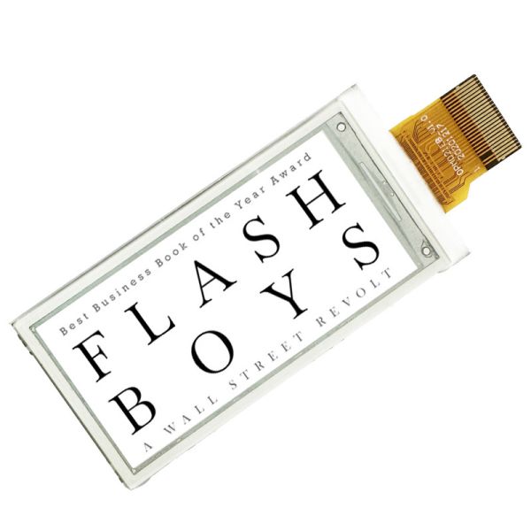 Quality E Ink Display 2.13 Inches OEM Compact SPI 122x250 With Light Weight for sale