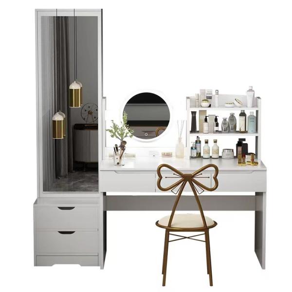 Quality Mirror Bedroom Dressing Table Hotel Makeup Vanity Table for sale