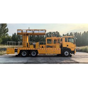 Quality Railway Vehicle Mounted Platform Traction Speed 35km/H 1435mm for sale