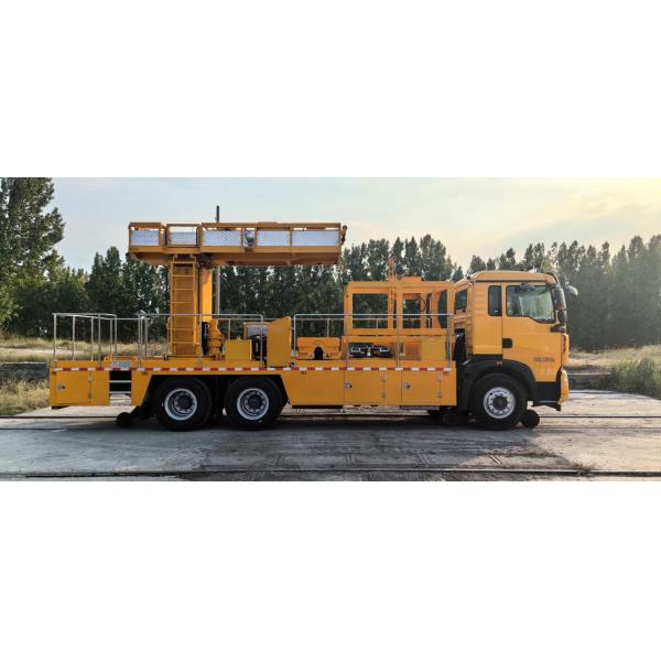 Quality Railway Vehicle Mounted Platform Traction Speed 35km/H 1435mm for sale