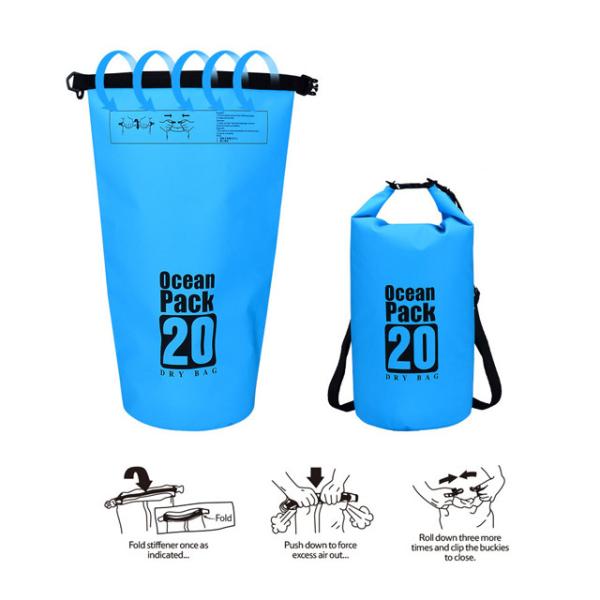 Quality PVC Ocean Pack Waterproof Bag For Sports for sale