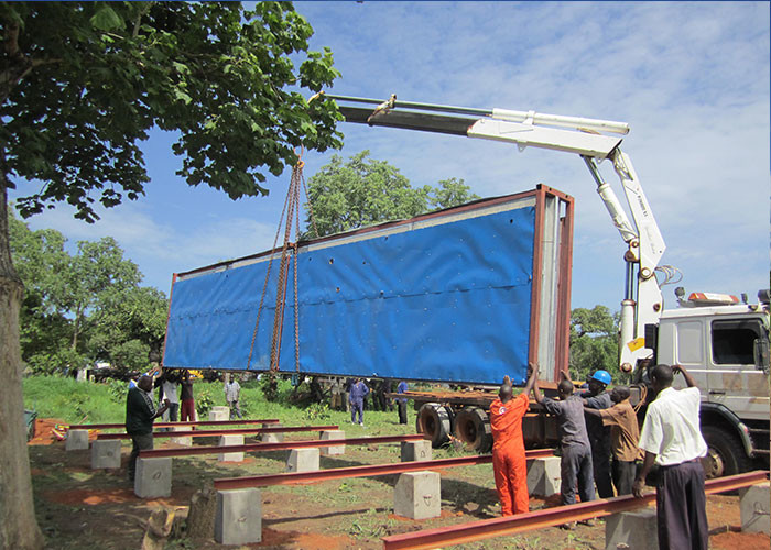 Quality Mobile Portable Emergency Shelter , Foldable Prefabricated Homes for sale